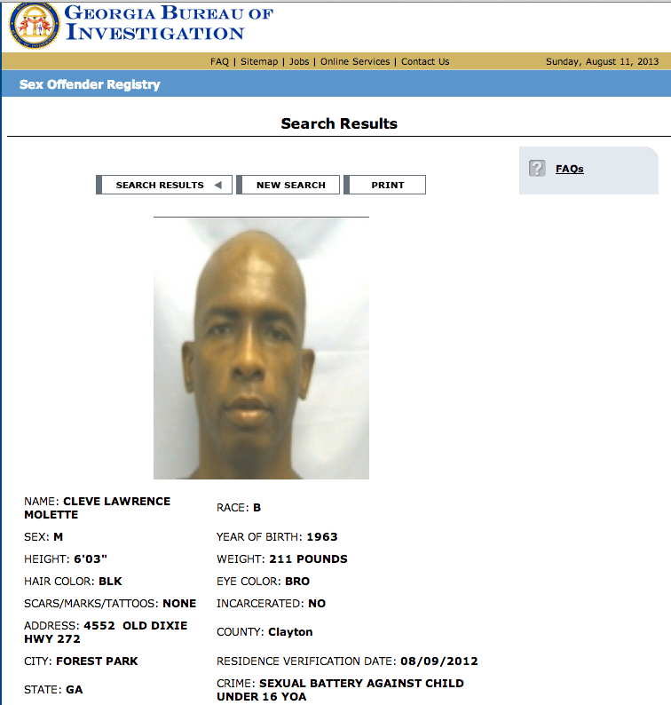 GA Sex Offender | Seeks Re-Try Zimmerman | Claims Aggressor