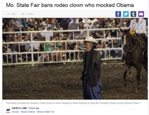 Obama Clown | Missouri Rodeo