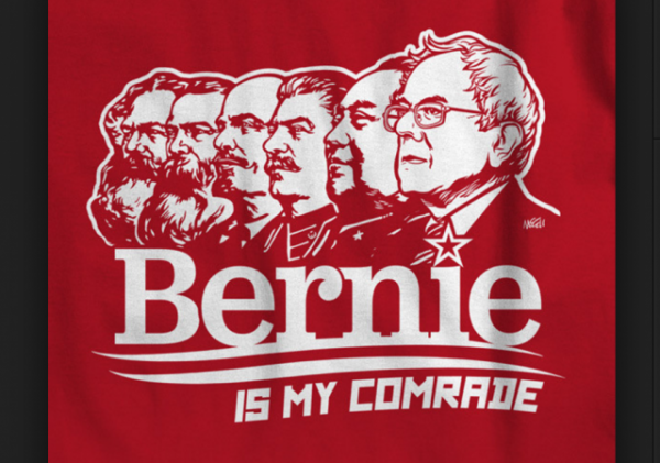 Please DO NOT SHARE this “Bernie is My Comrade” graphic