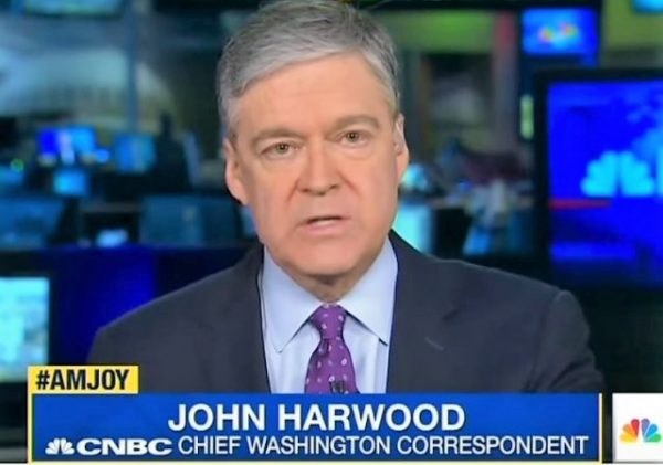 CNN Hires CNBC’s John Harwood, Who Was Caught Colluding With the ...