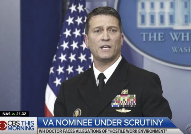 Dr. Ronny Jackson Withdraws as VA Secretary Nominee