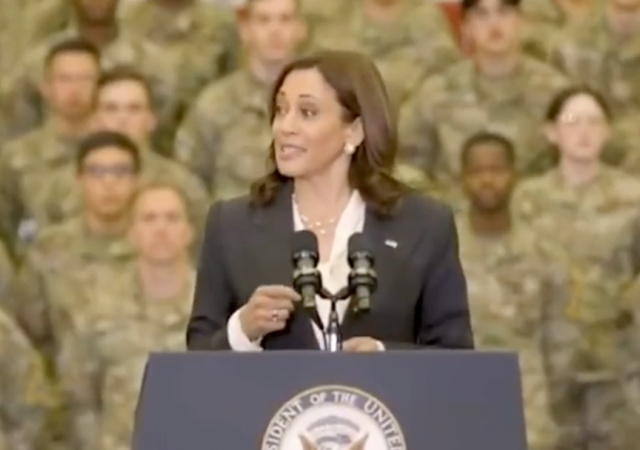Kamala Harris Tries to Explain Space to the U.S. Space Force