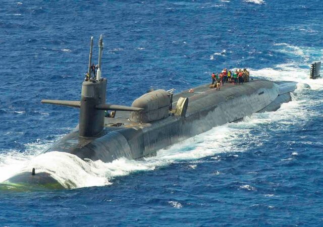 One of Two Variants of Ohio Class Nuclear Submarine Arrives in U.S ...