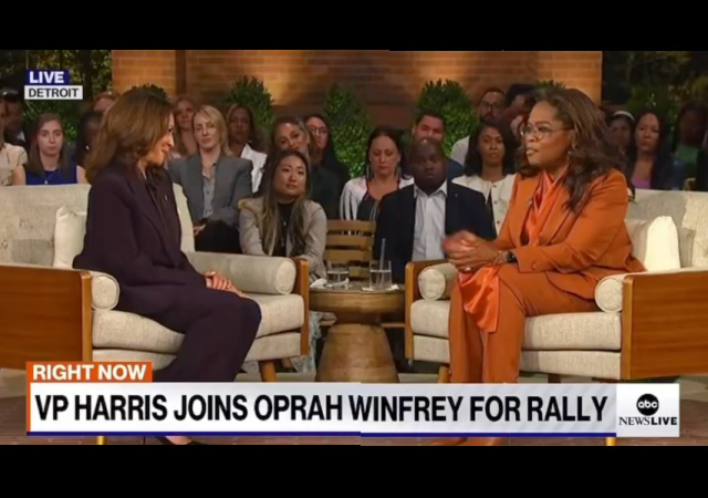 Harris’s Profound Vapidity on Display at Livestream Event With Oprah ...