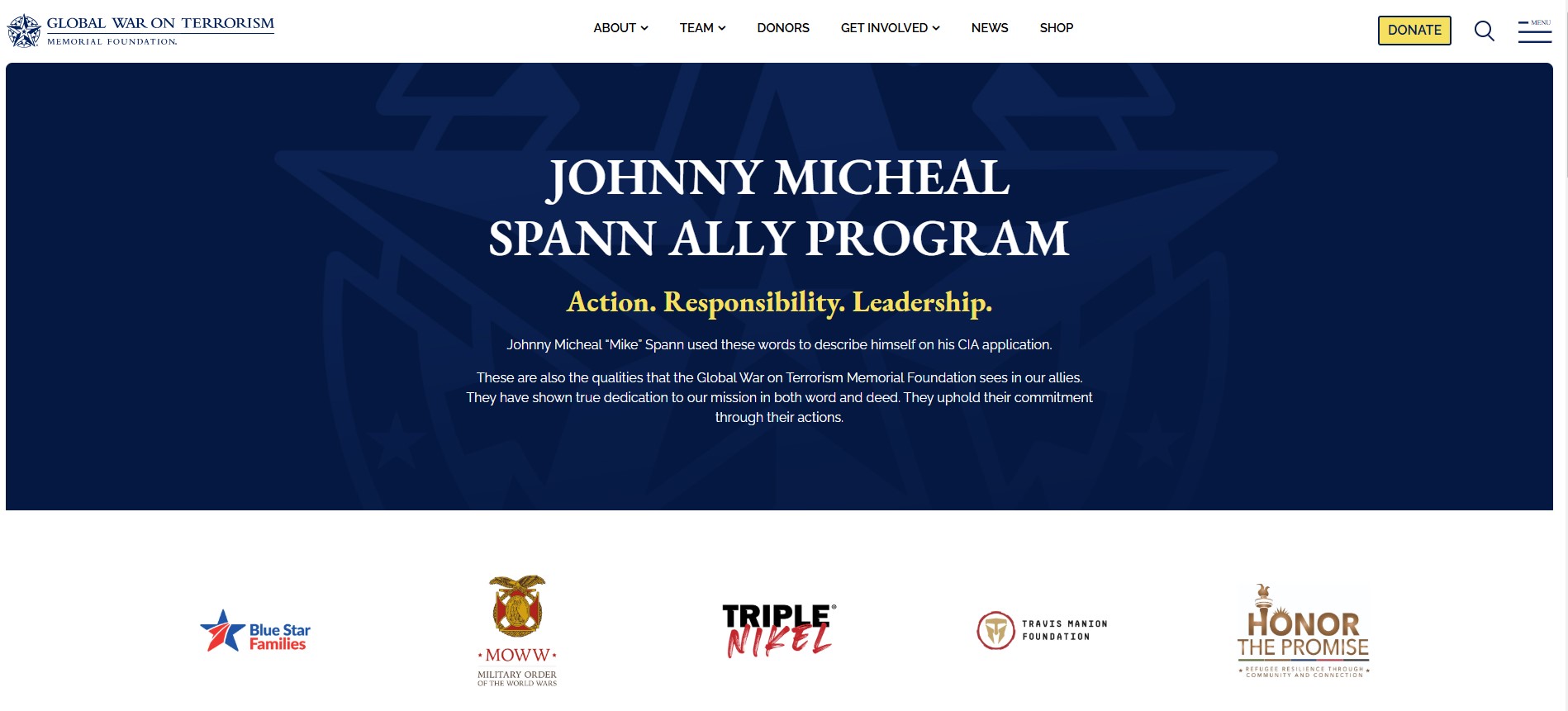 24 Years Ago Today – Johnny “Mike” Spann – CIA Officer And First ...