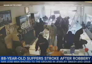 Dozens of Masked Thieves Assault Elderly California Jewelry Store Owner